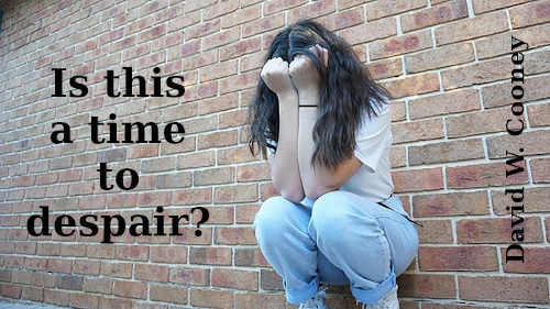 Is this a time to despair? – Practical Distributism